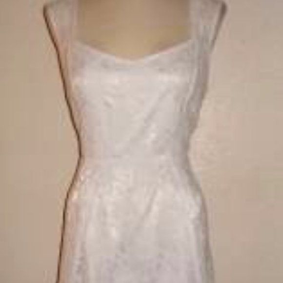 Romy | Dresses | Romy Ms Size Large True White All Over Lace Sweet ...